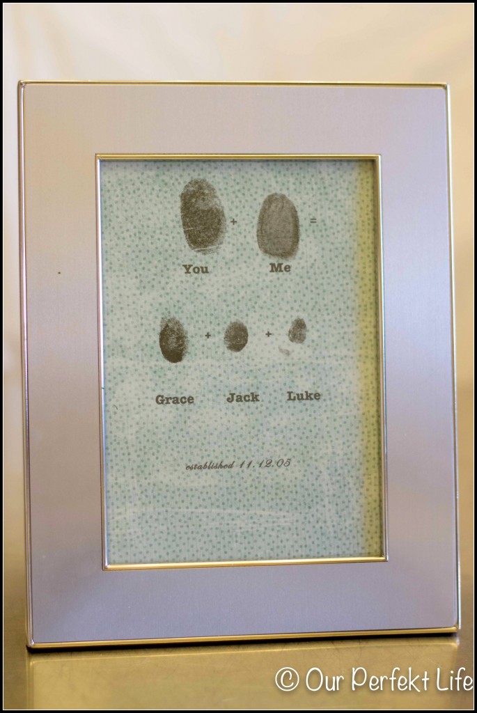 DIY Fingerprint Art