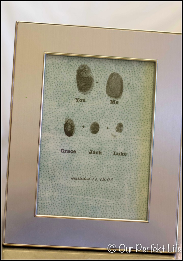 DIY Fingerprint Art
